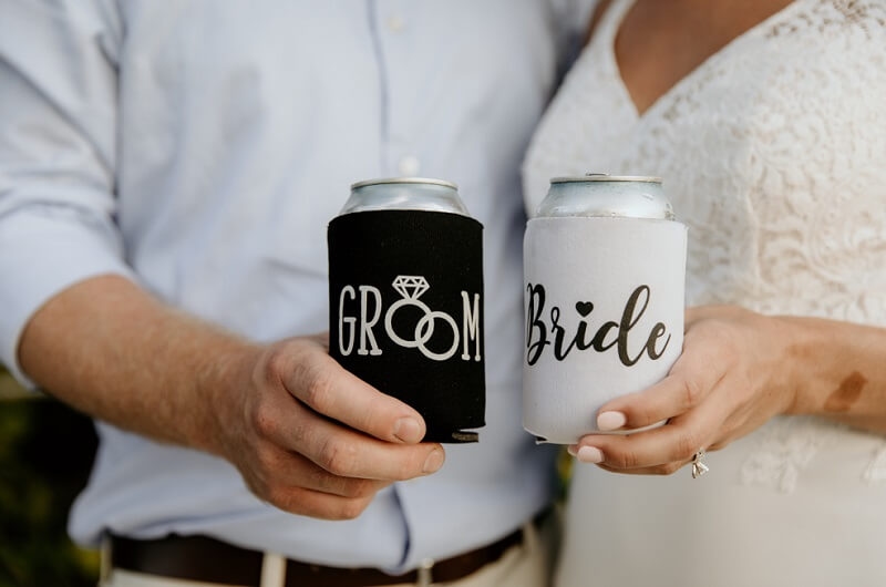 Wedding Koozies for Every Theme: From Rustic to Beachy